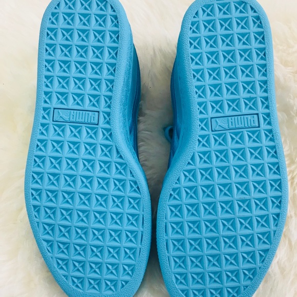 Puma | Shoes | New Girls Puma Suede Classic Badge Shoesblue | Poshmark